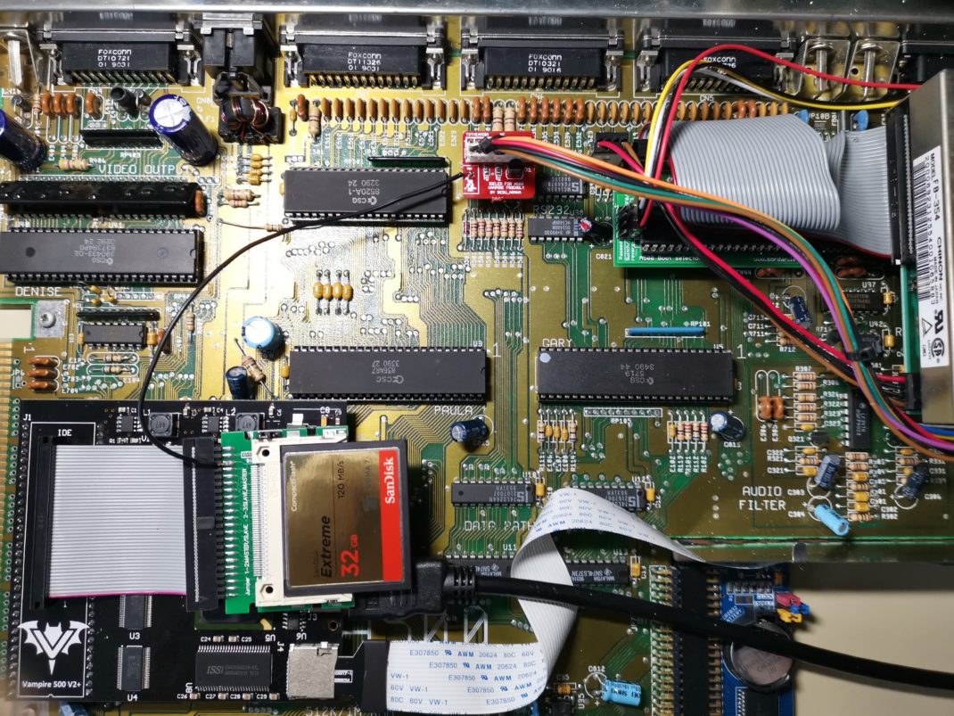 Modding Amiga 500 Floppy LED to Display IDE Activity - Lyonsden Blog