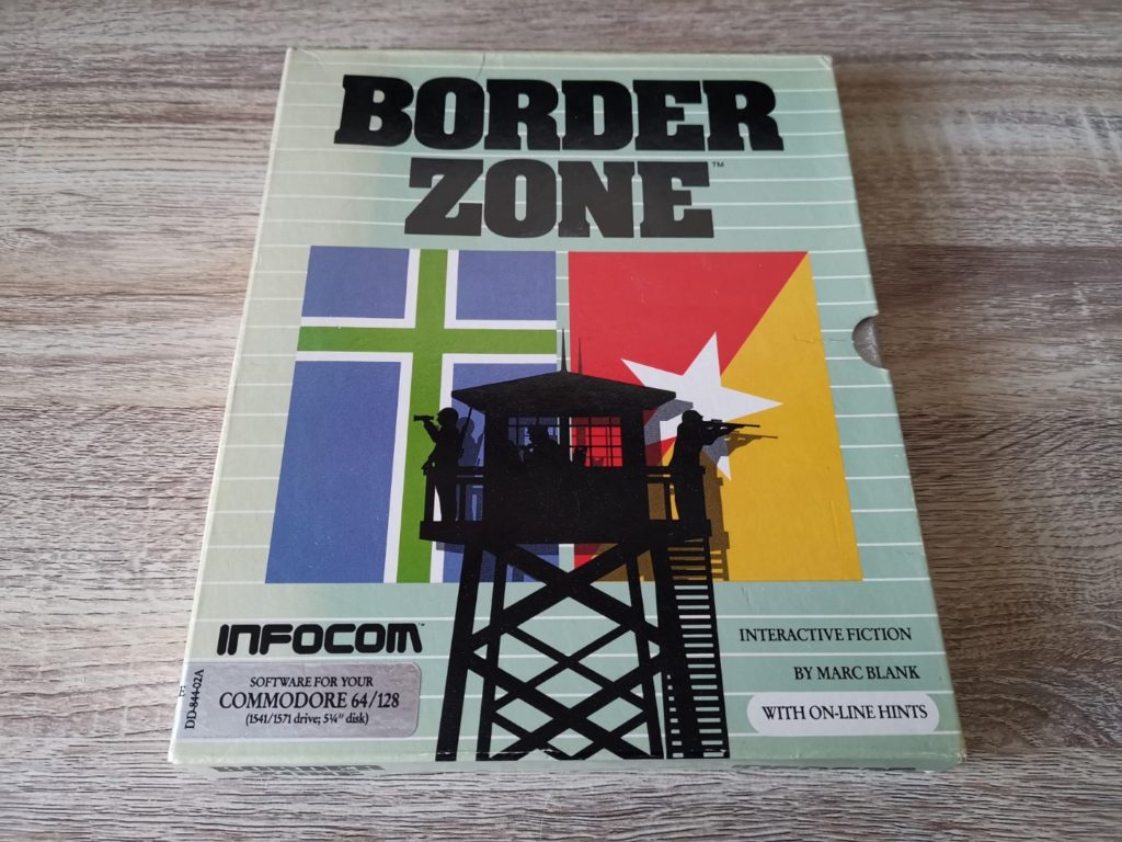 Border Zone by Infocom - Classic C64 Purchase - Lyonsden Blog