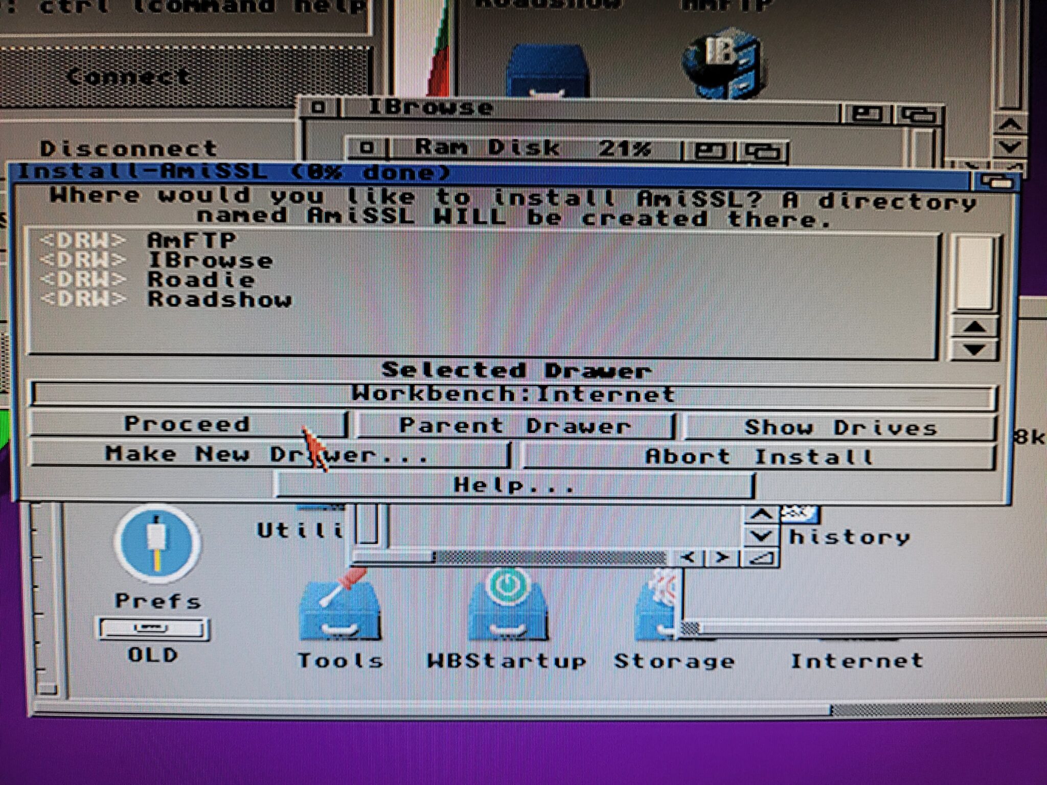 Getting an A1200 Online Part 3 – Installing an Amiga Web Browser ...