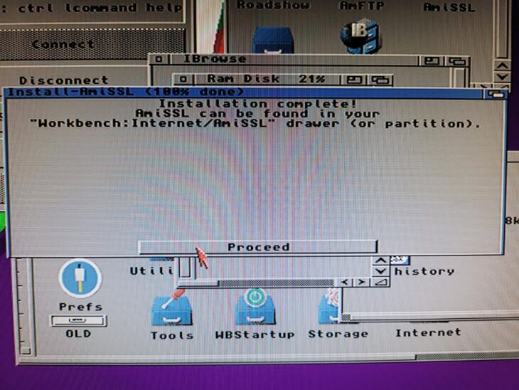 Getting an A1200 Online Part 3 – Installing an Amiga Web Browser ...