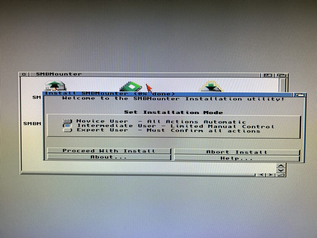 How to access a network share on the Amiga - Lyonsden Blog