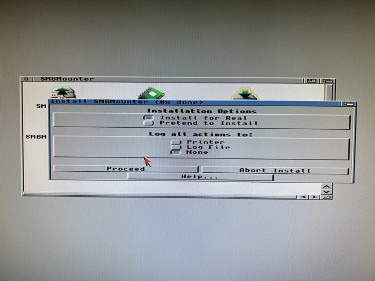 How to access a network share on the Amiga - Lyonsden Blog