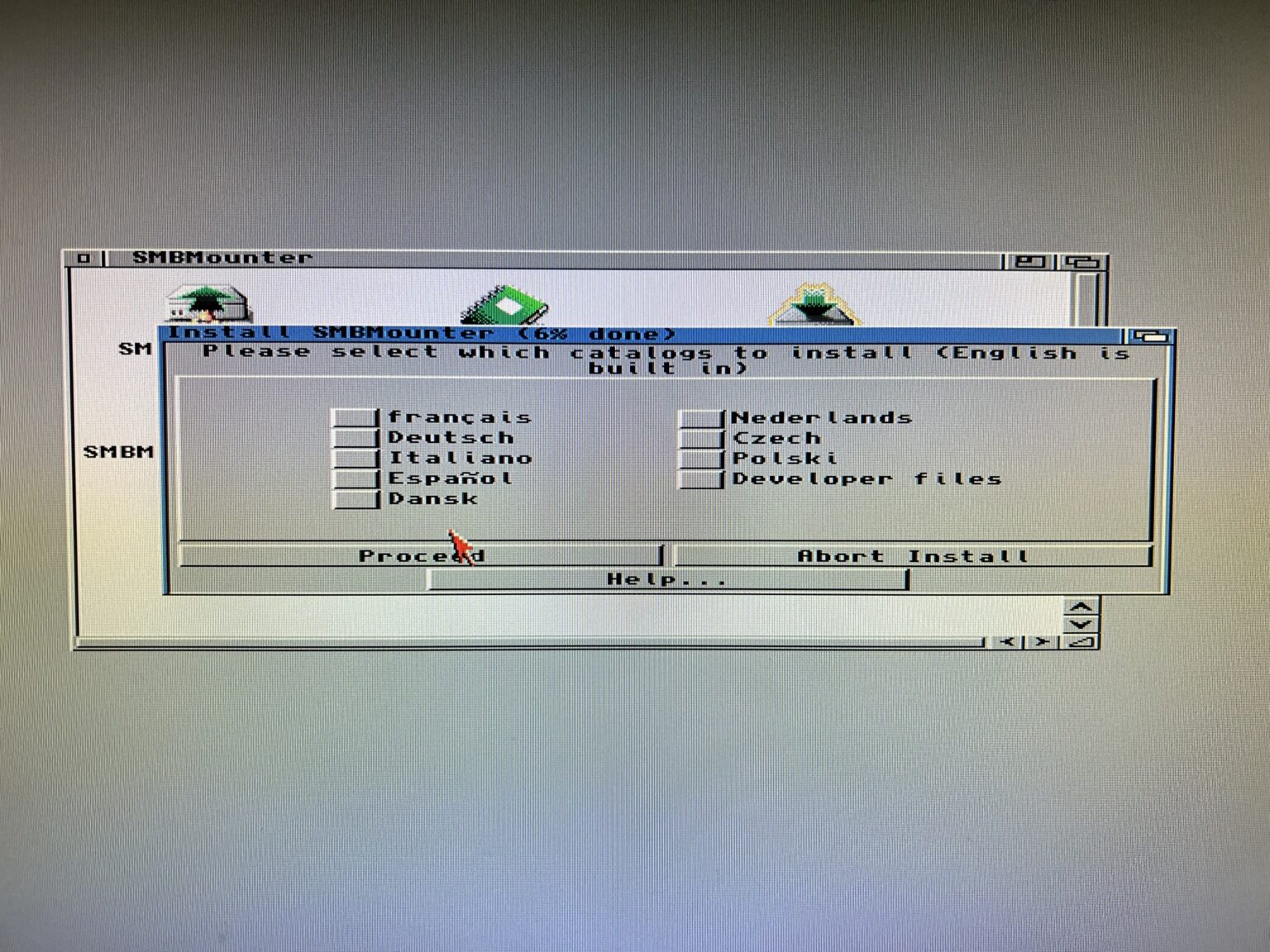 How to access a network share on the Amiga - Lyonsden Blog