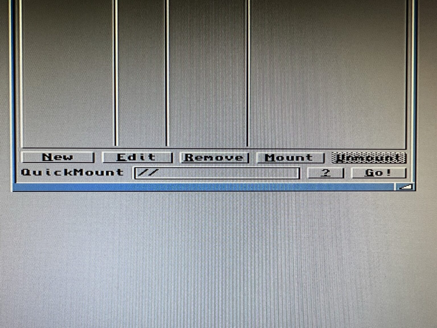 How to access a network share on the Amiga - Lyonsden Blog