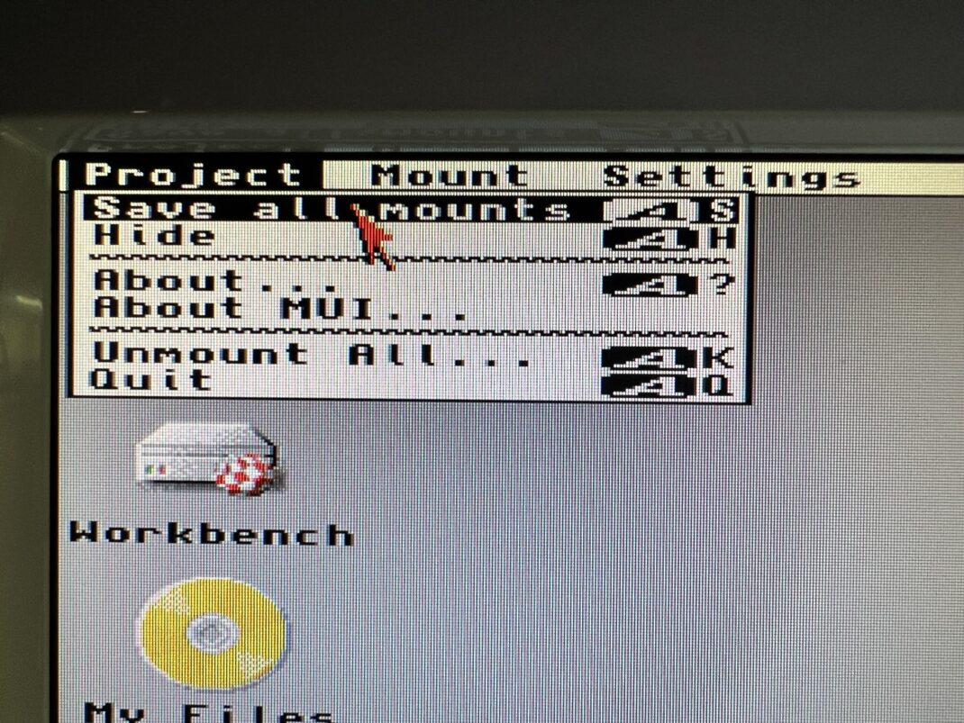 How to access a network share on the Amiga - Lyonsden Blog