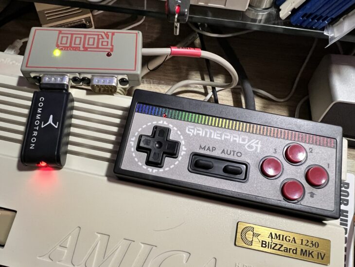 Wireless Amiga and C64 Gamepad Review - Lyonsden Blog